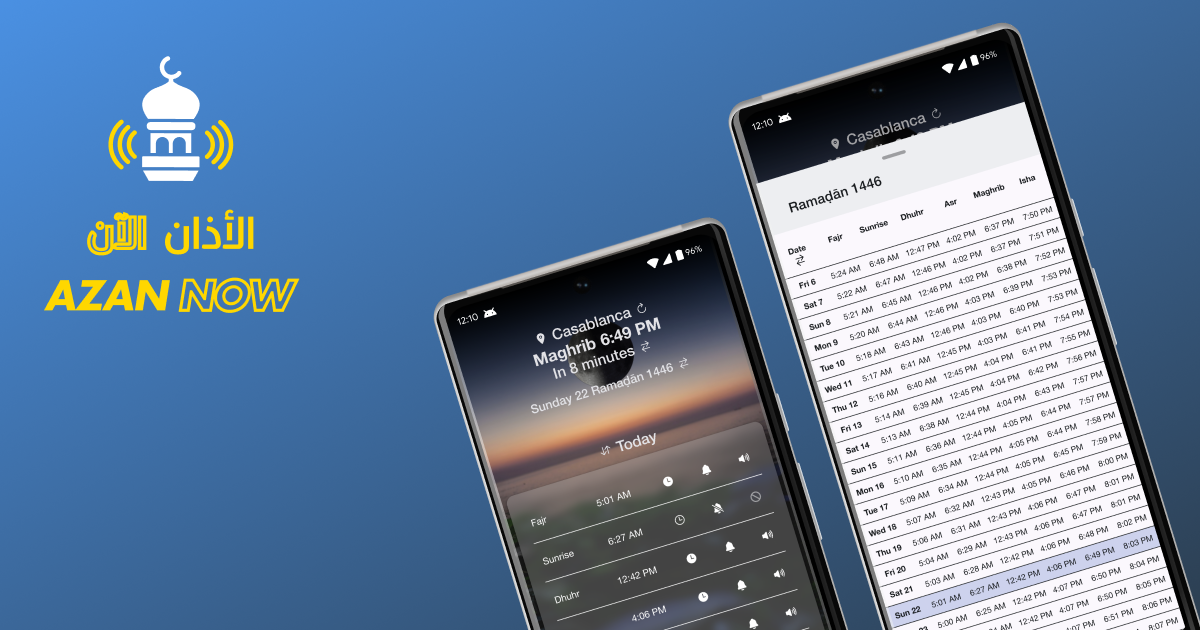 Azan Now - Assistance